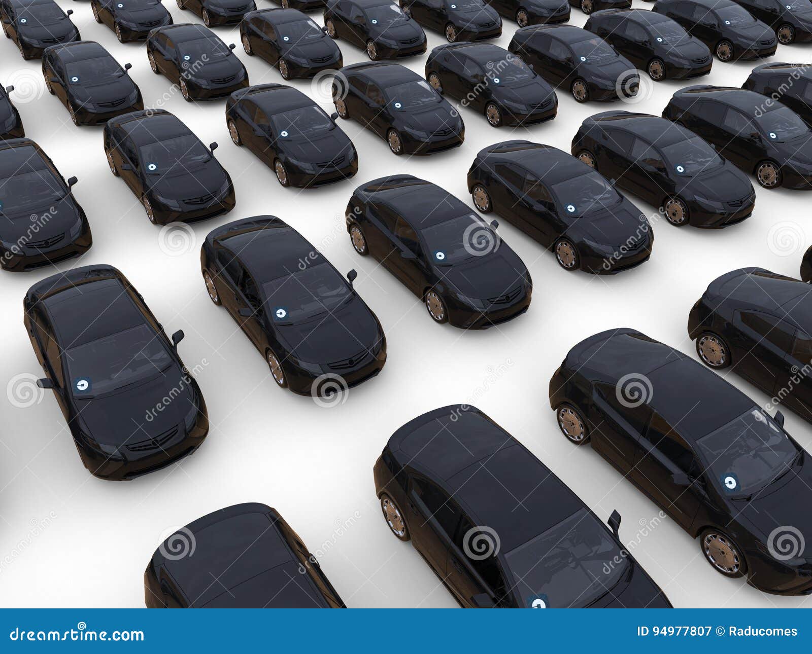 UBER Idle Fleet Illustration Concept Editorial Photography ...