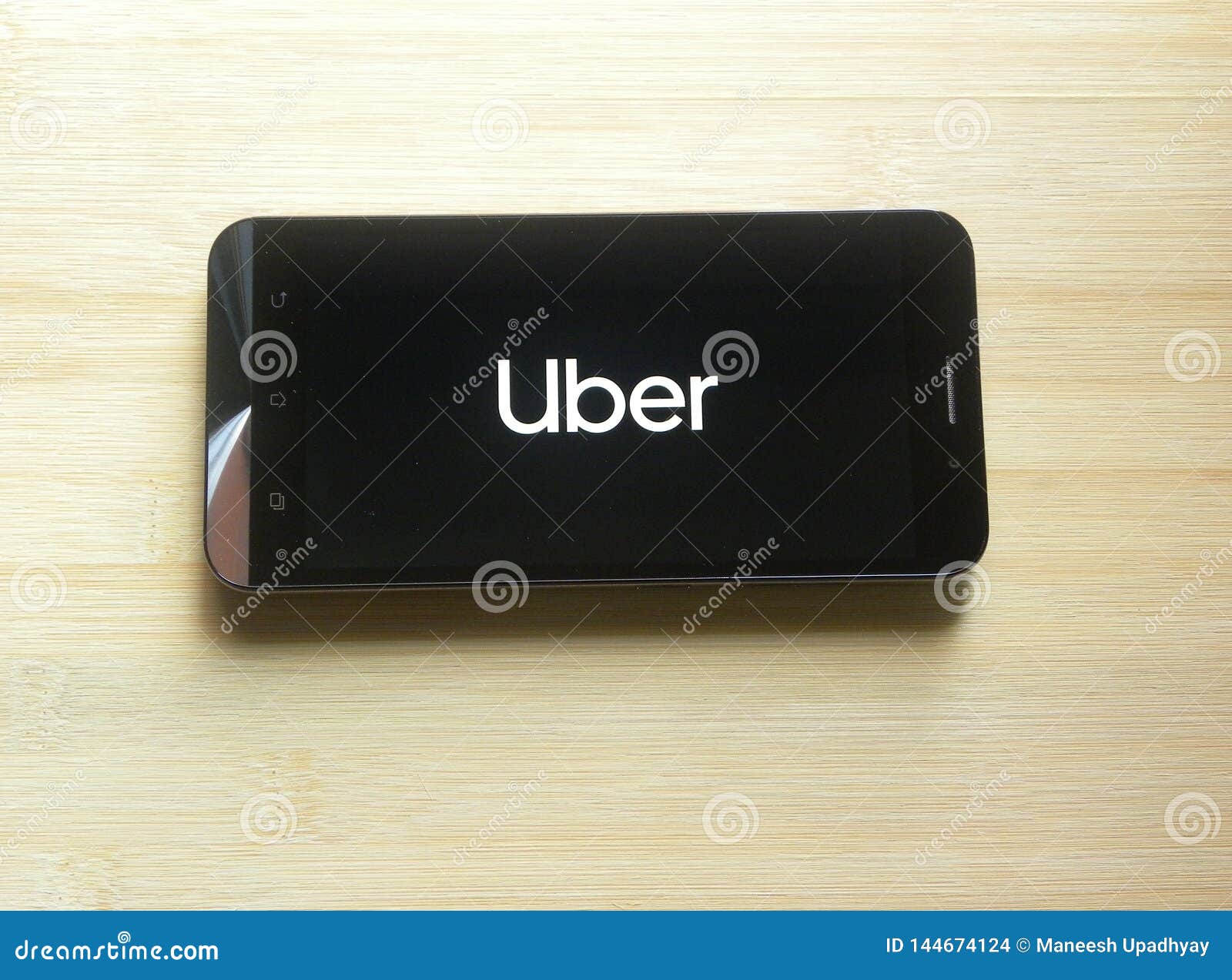 Uber on mobile phone editorial stock image. Image of network - 144674124