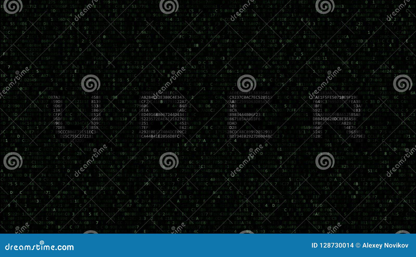 Uber Technologies Inc. Logo Made of Flashing Hexadecimal Symbols on ...
