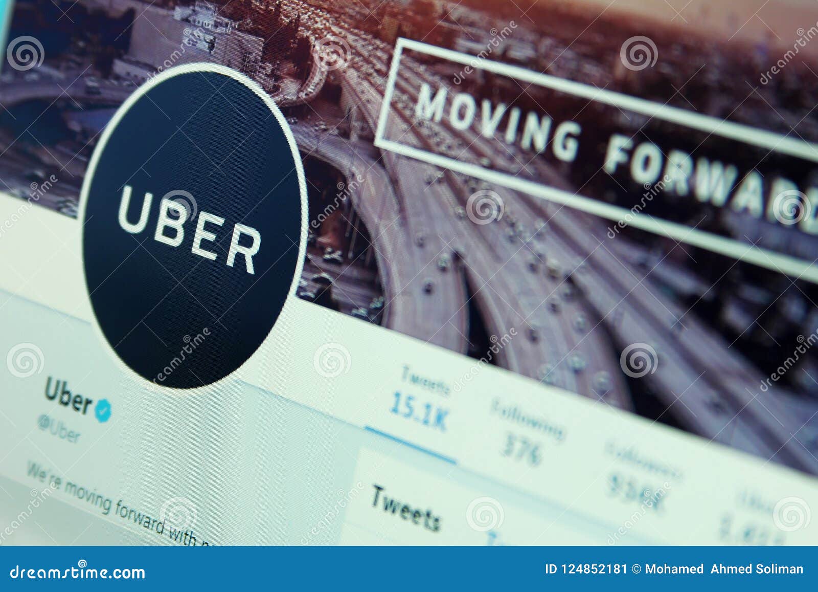 Uber twitter profile editorial photo. Image of logos - 124852181