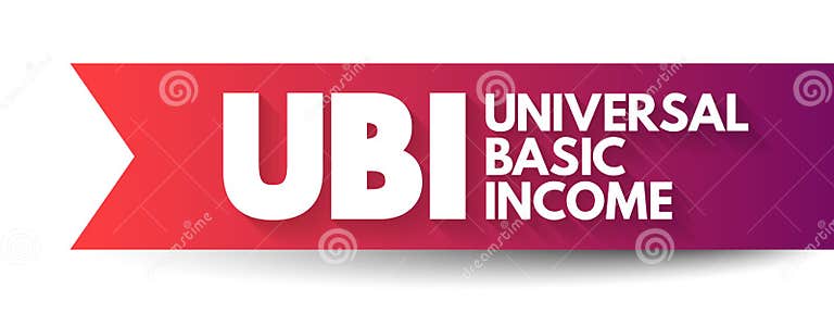 UBI - Universal Basic Income is a Sociopolitical Financial Transfer ...