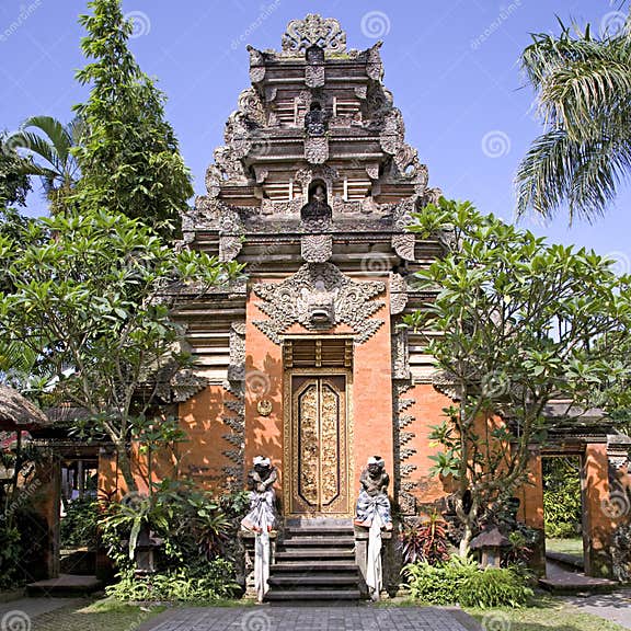 Ubud palace stock image. Image of ubud, travel, balinese - 9064623
