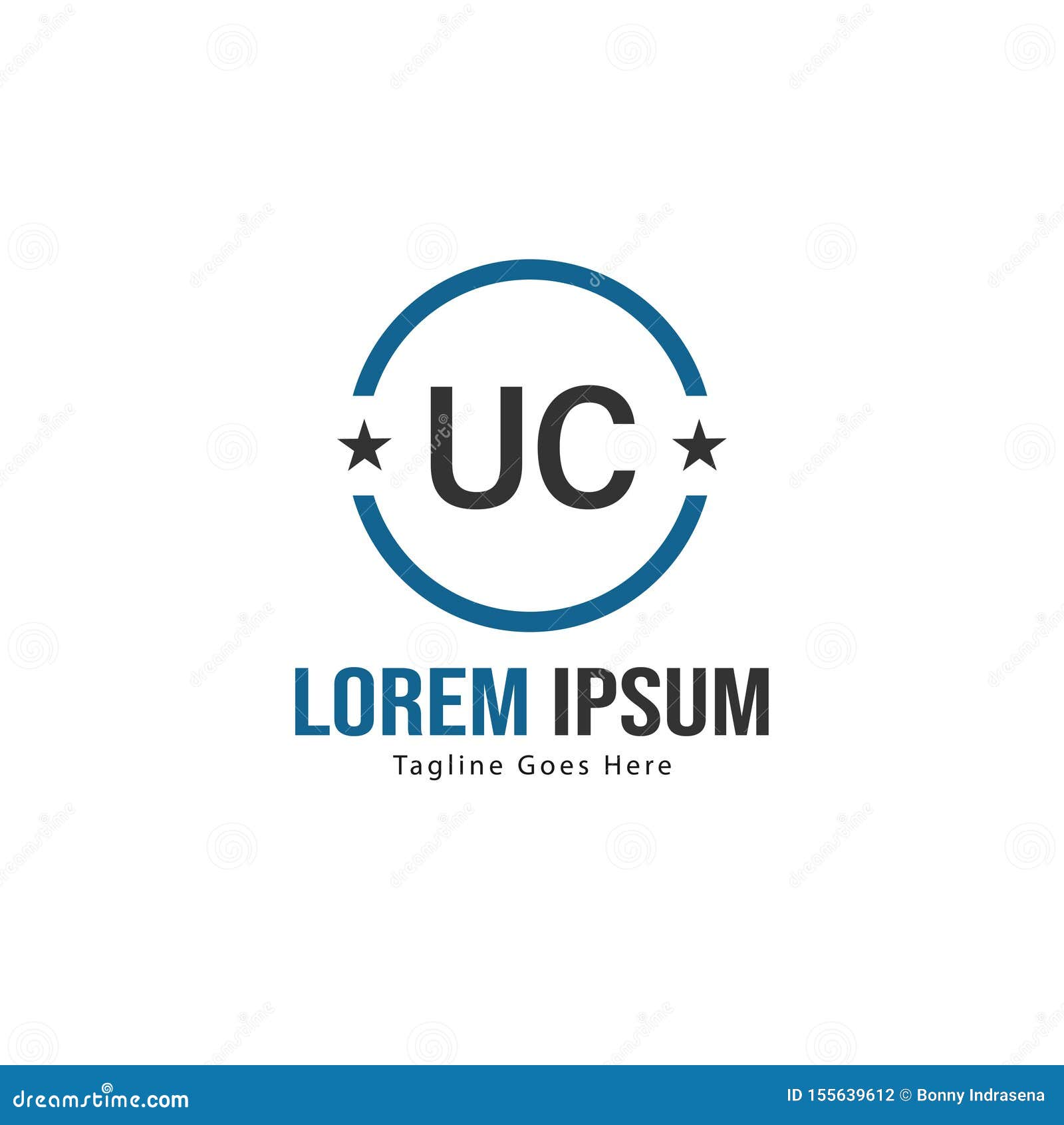 UC Letter Logo Design. Creative Modern UC Letters Icon Illustration ...