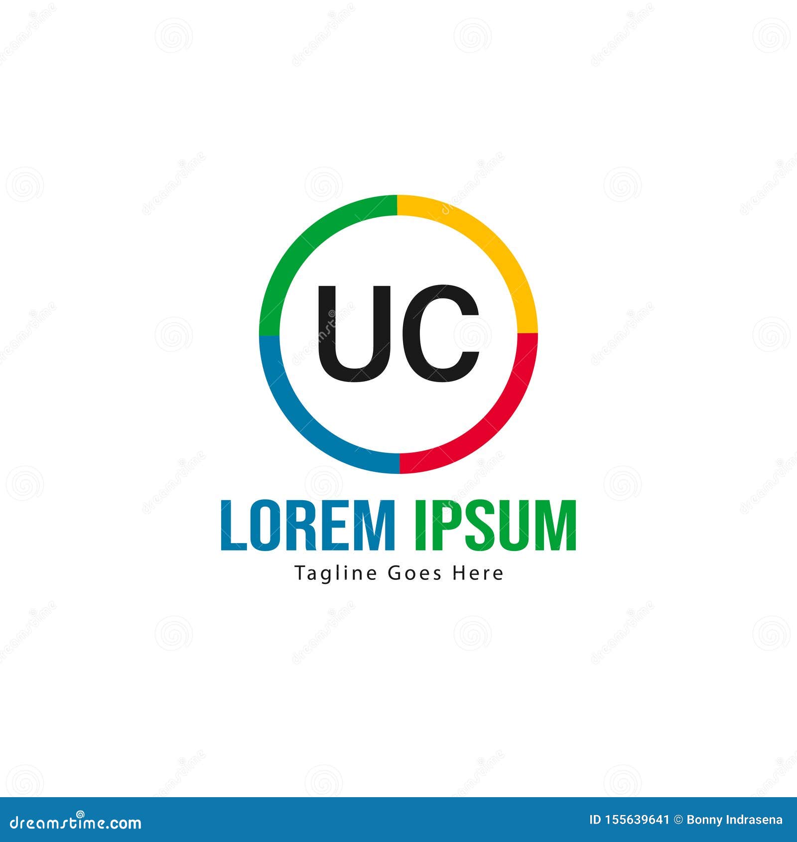 UC Letter Logo Design. Creative Modern UC Letters Icon Illustration ...