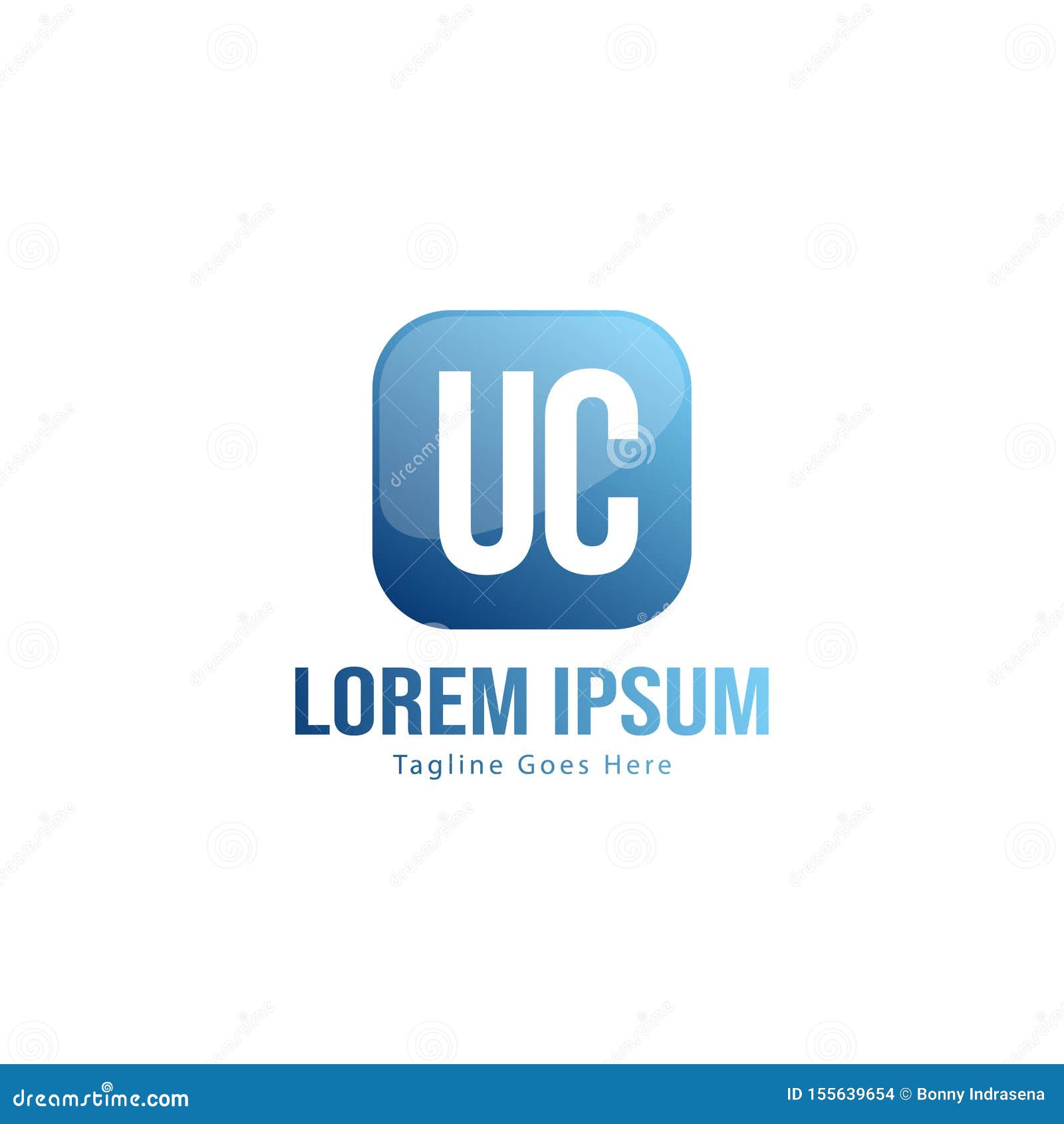 UC Letter Logo Design. Creative Modern UC Letters Icon Illustration ...