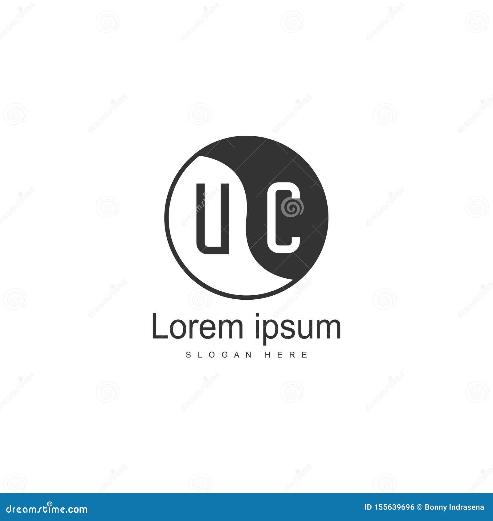 UC Letter Logo Design. Creative Modern UC Letters Icon Illustration ...