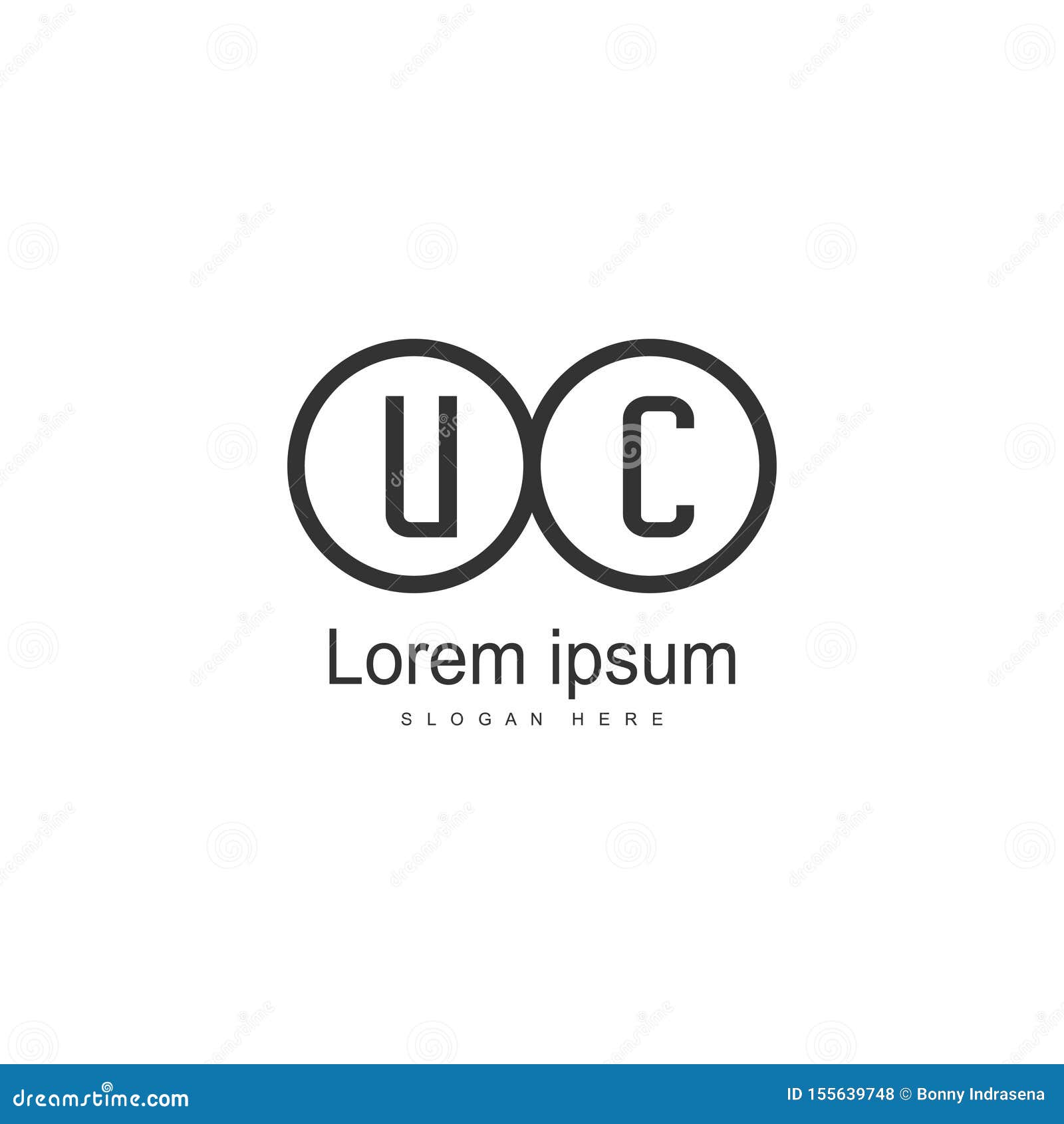 UC Letter Logo Design. Creative Modern UC Letters Icon Illustration ...