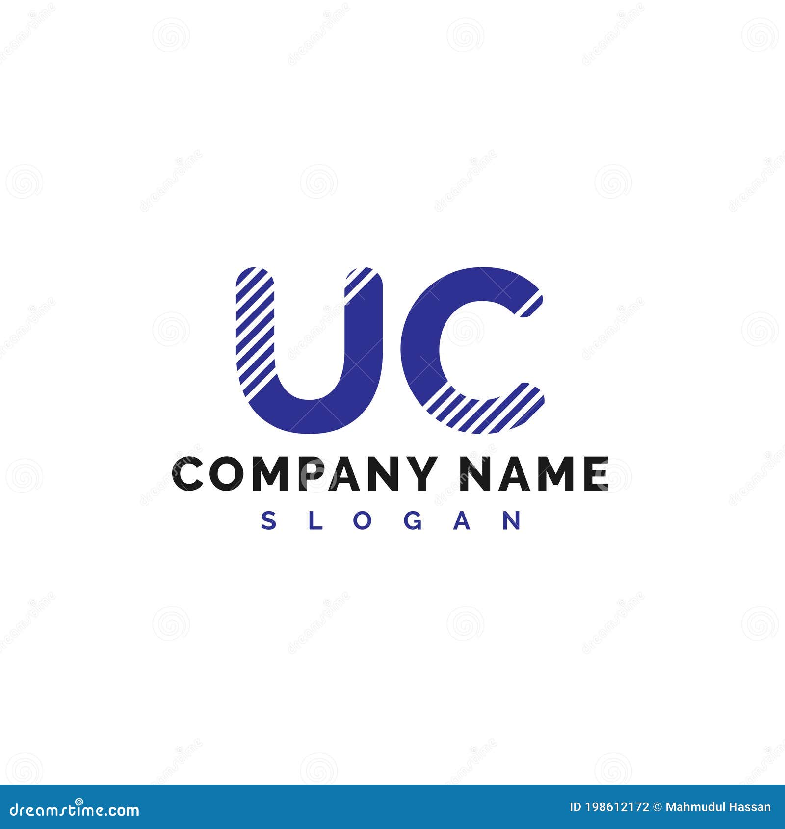 UC Letter Logo Design. UC Letter Logo Vector Illustration - Vector ...