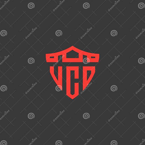 Ucd Emblem Abstract Monogram Letter Mark Vector Logo Template Stock ...