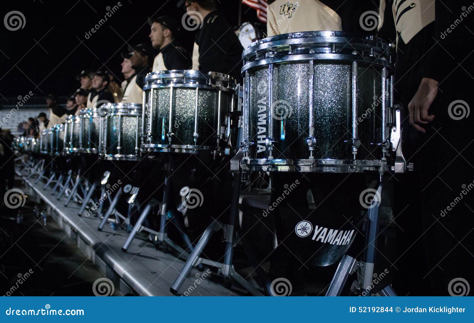 UCF Marching Knights Drumline Editorial Stock Image - Image of football ...
