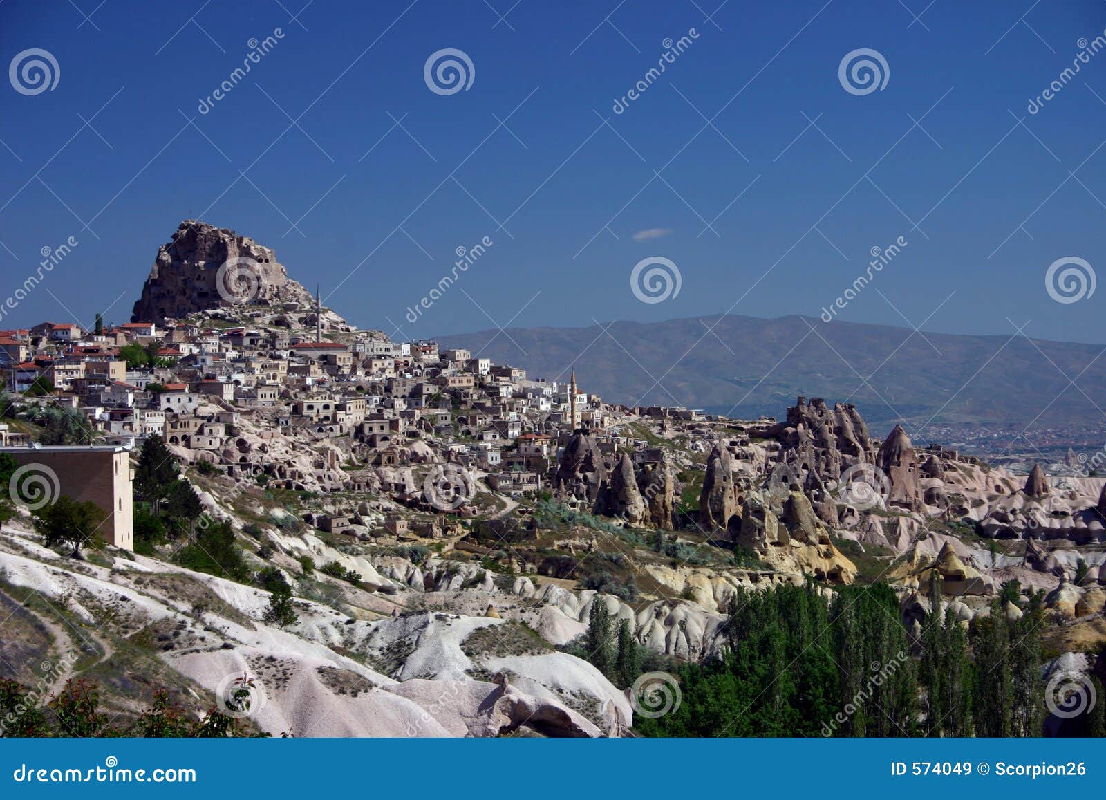Uchisar Castle Royalty-Free Stock Image | CartoonDealer.com #53465686