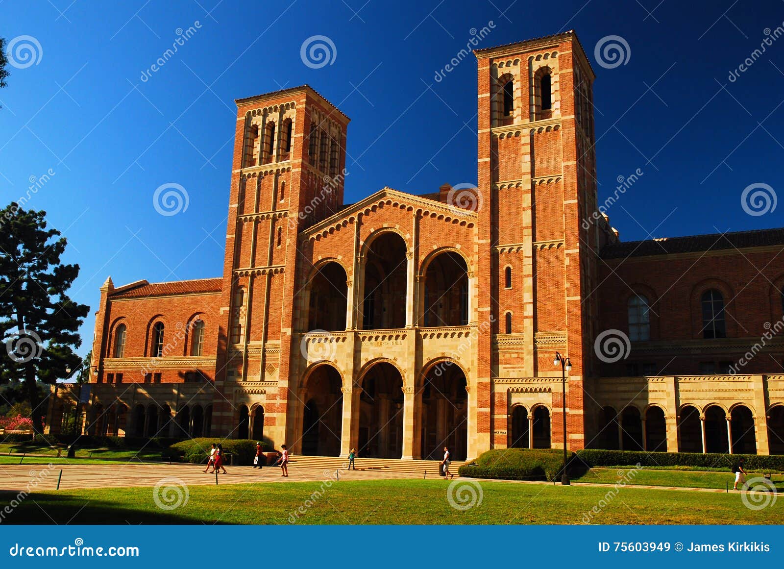 UCLA campus editorial stock image. Image of college, america - 75603949