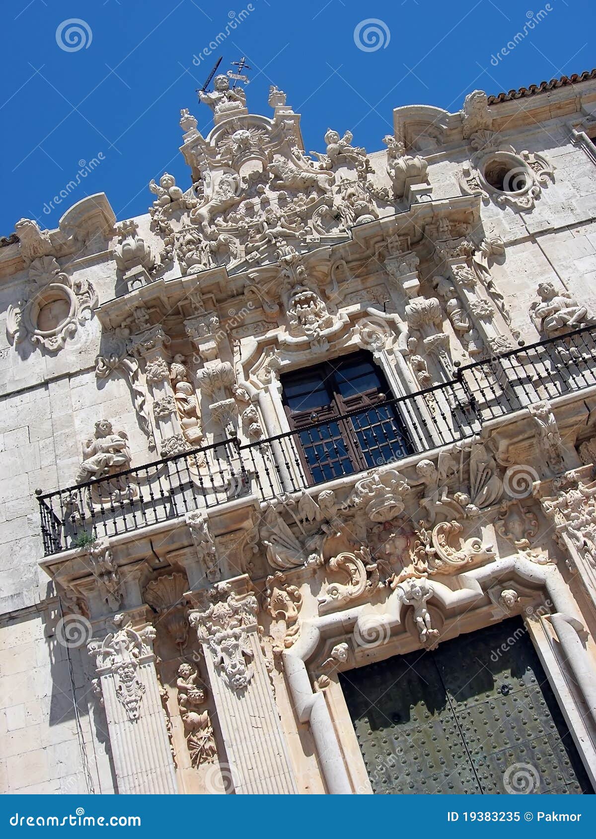 Ucles Monastery in Cuenca Province , Spain Stock Image - Image of ...