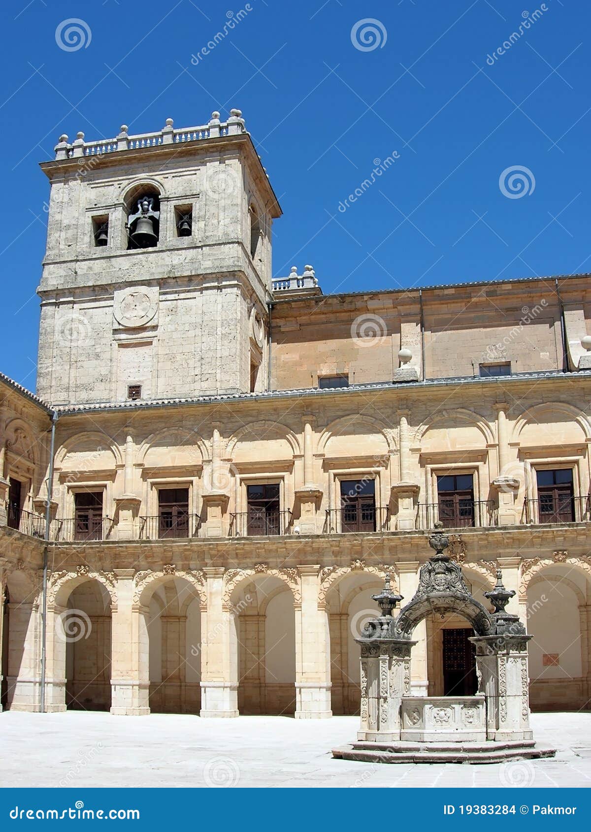 Ucles Monastery in Cuenca Province , Spain Stock Photo - Image of ...