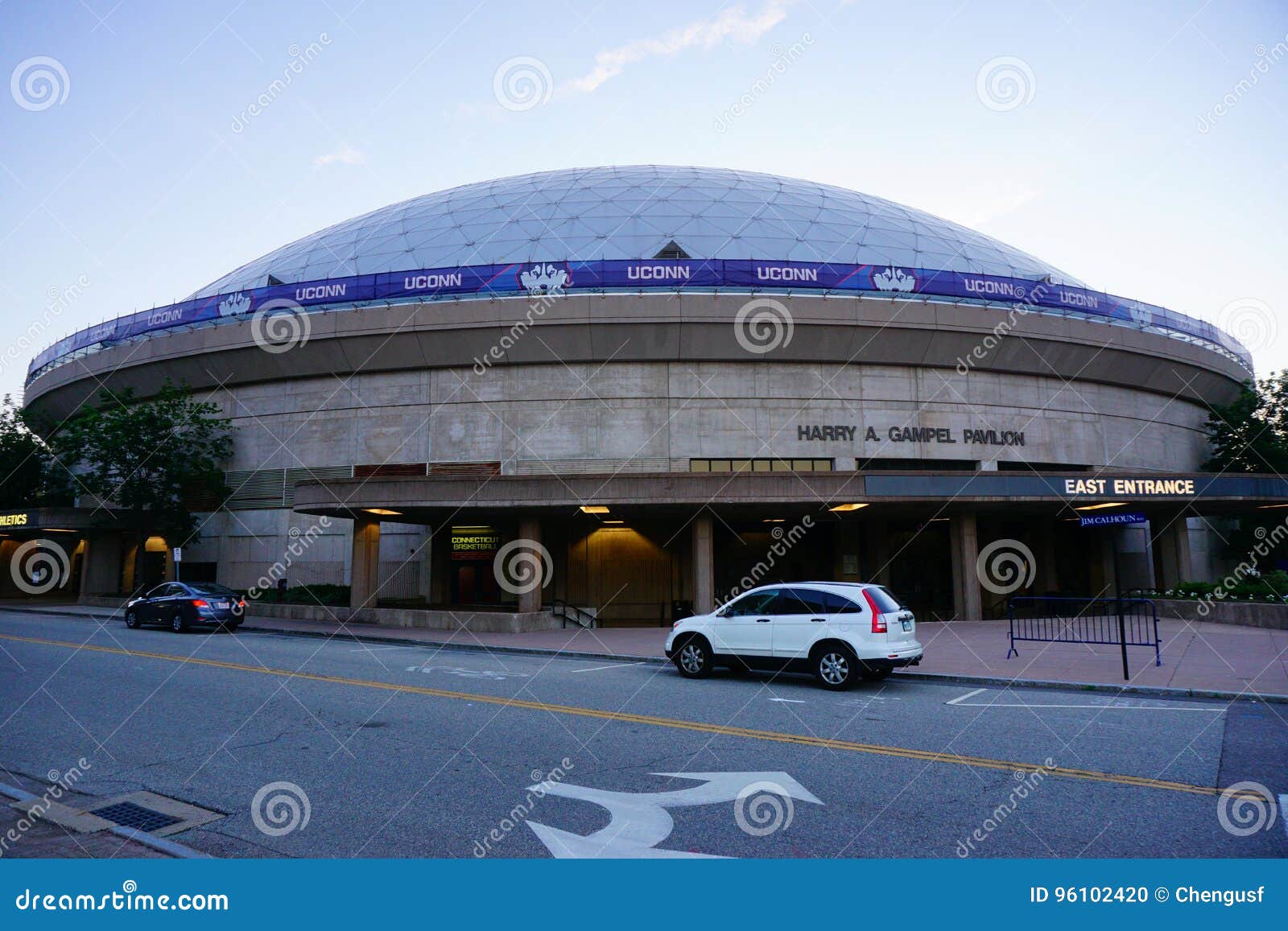 Uconn building editorial image. Image of higher, emblem - 96102420