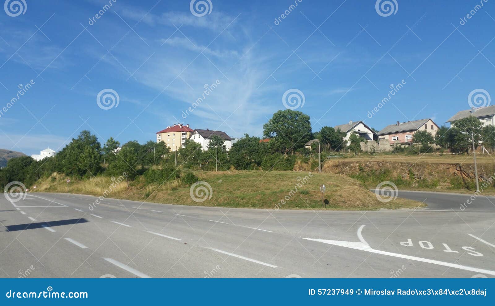 Udbina Croatie image stock. Image du observation, village - 57237949