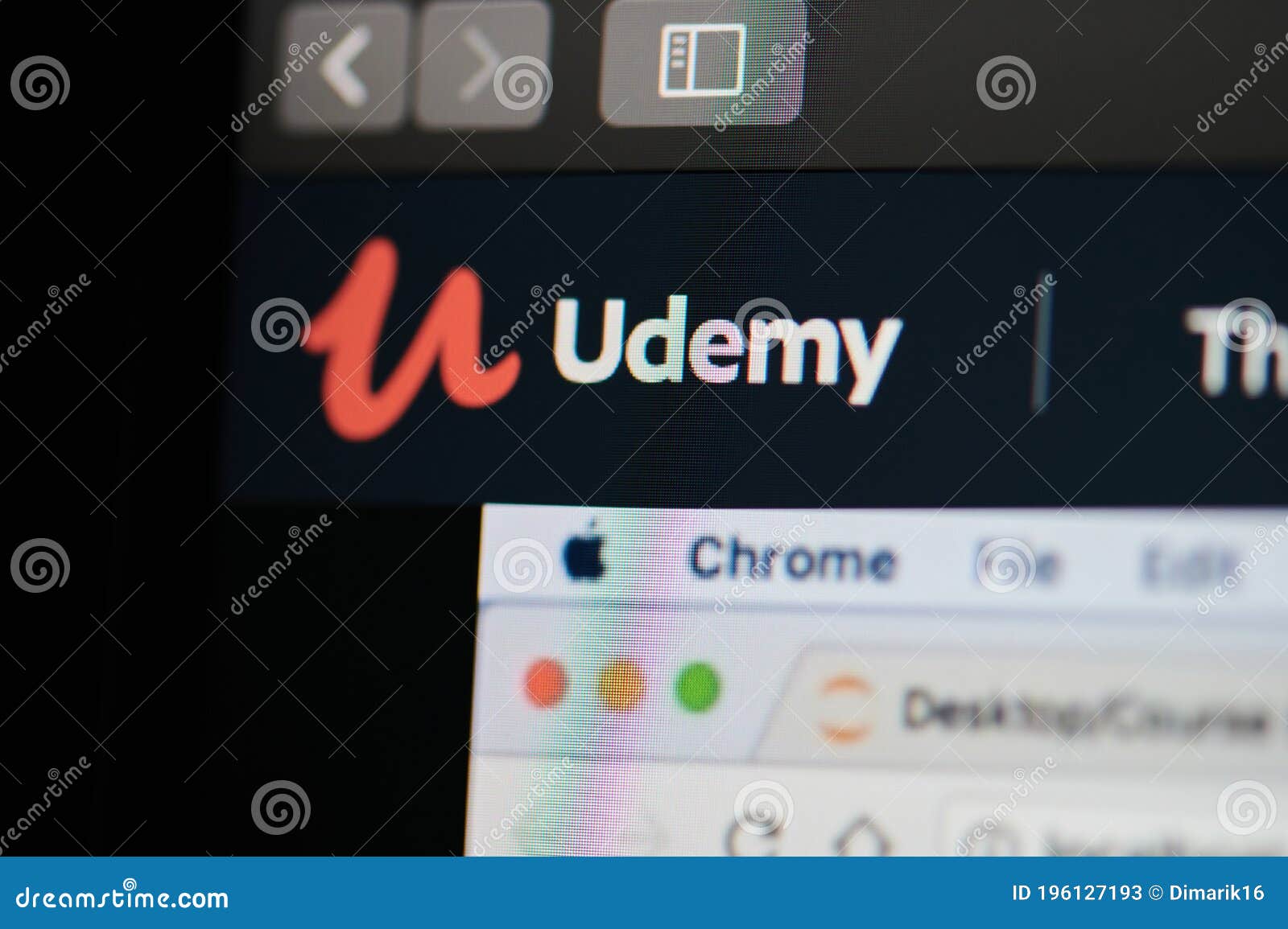 Udemy Platform in Internet Browser Editorial Stock Photo - Image of ...