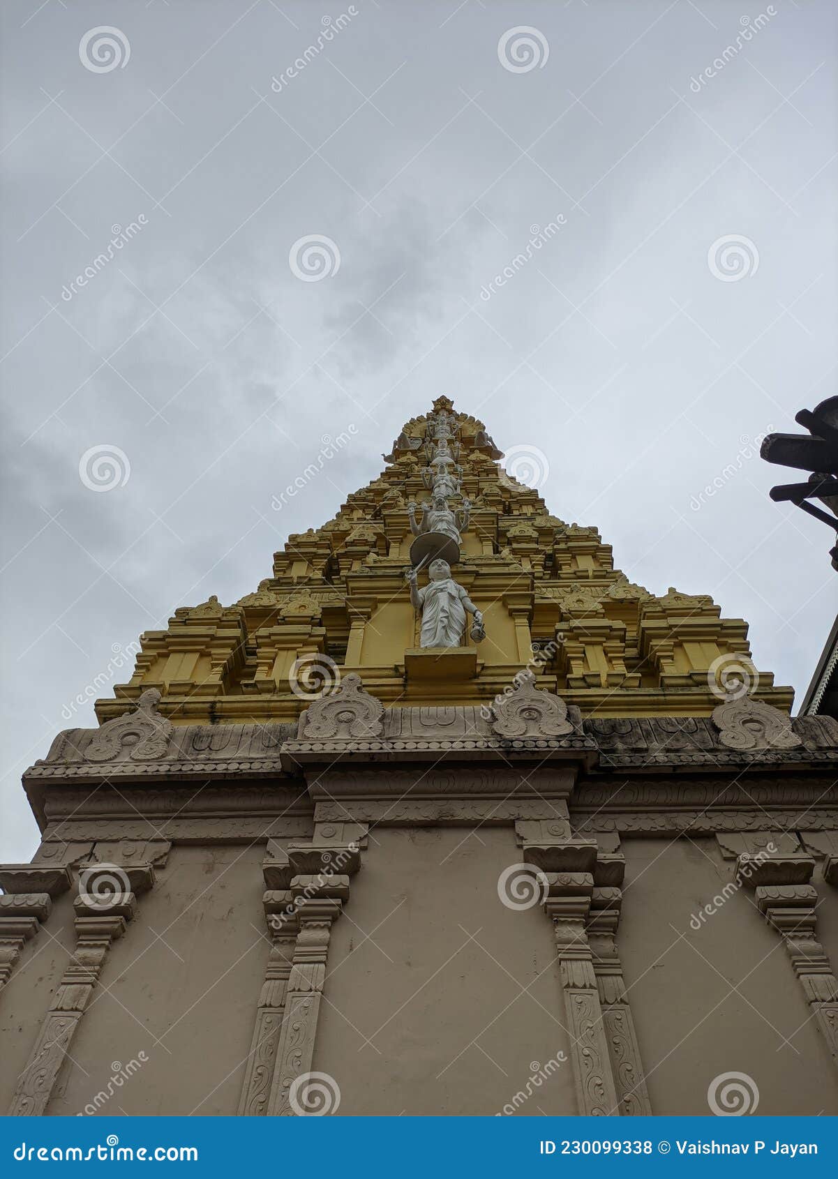 Udupi Temple and the Other One is Manipal Lake ! Stock Photo - Image of ...