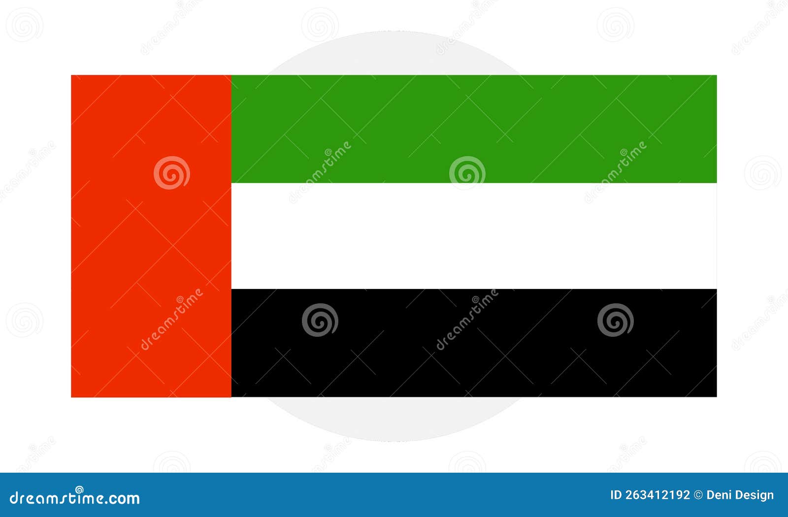 UEA Flag stock vector. Illustration of icon, diagram - 263412192