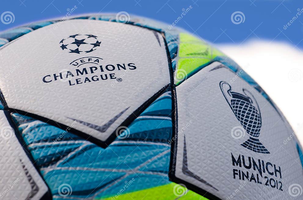 UEFA Champions League 2012 Ball - Final Editorial Photo - Image of ...
