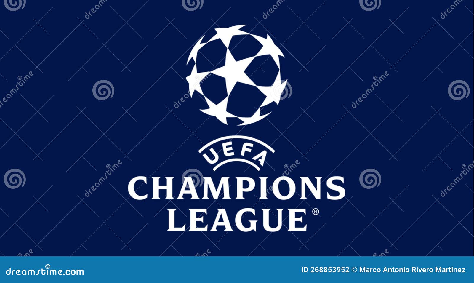 Uefa champions league logo editorial photography. Illustration of ...