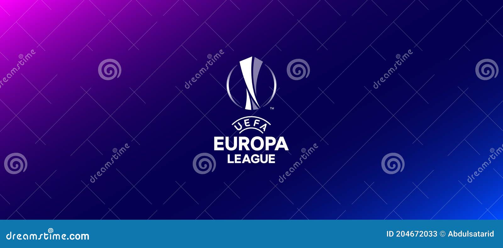 UEFA Europa League Logo editorial stock photo. Illustration of ...