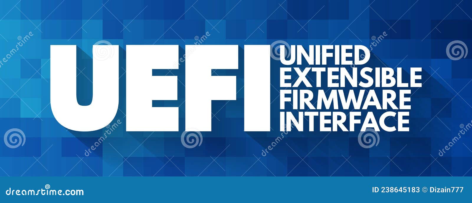 UEFI - Unified Extensible Firmware Interface Acronym, Technology ...