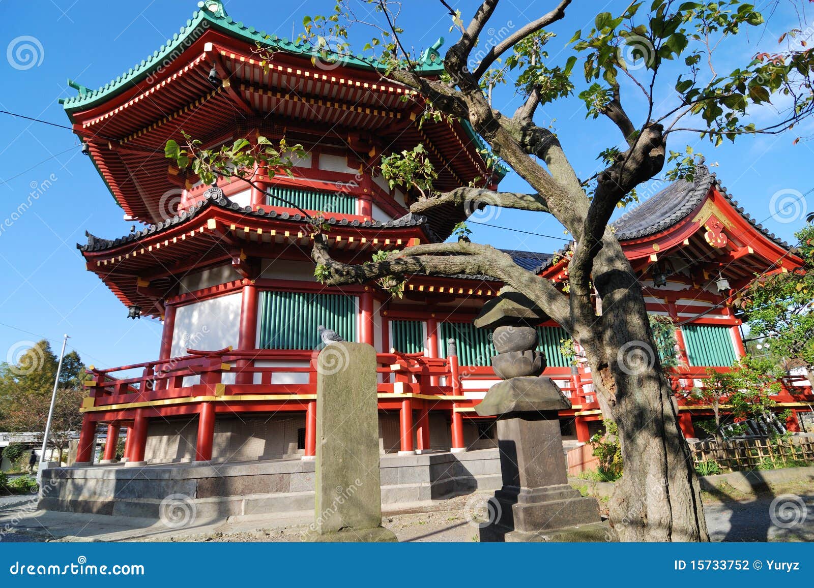 Ueno Temple, Tokyo stock photo. Image of asia, temple - 15733752