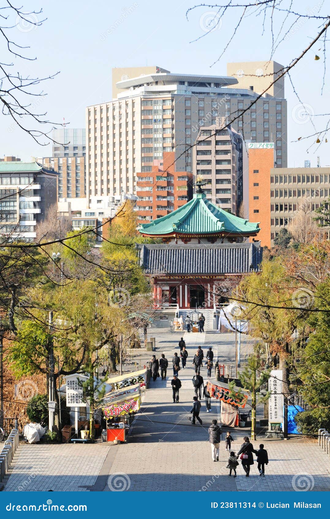 Ueno, Tokyo editorial stock image. Image of town, shintoist - 23811314