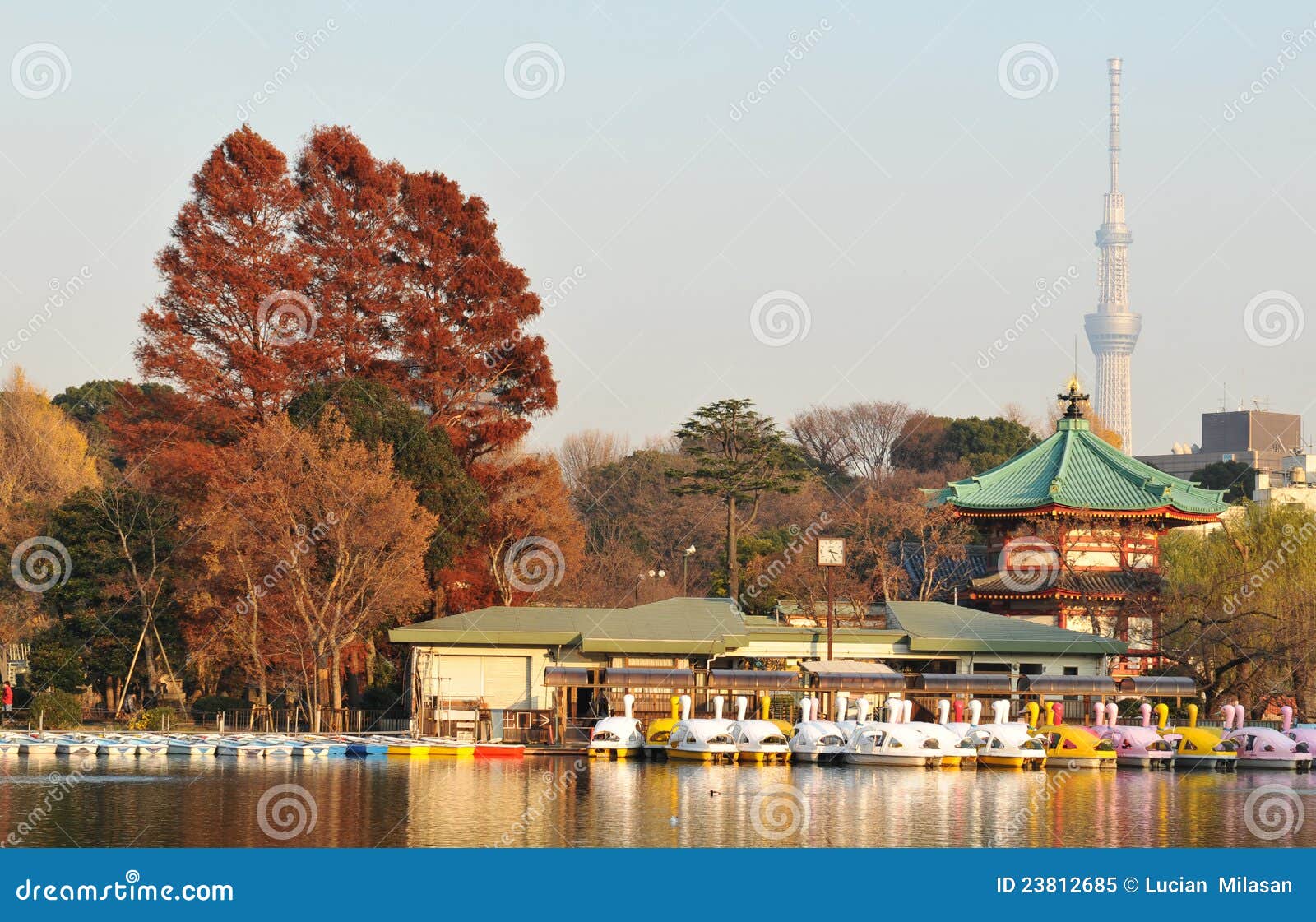 Ueno, Tokyo editorial image. Image of shrine, skyline - 23812685