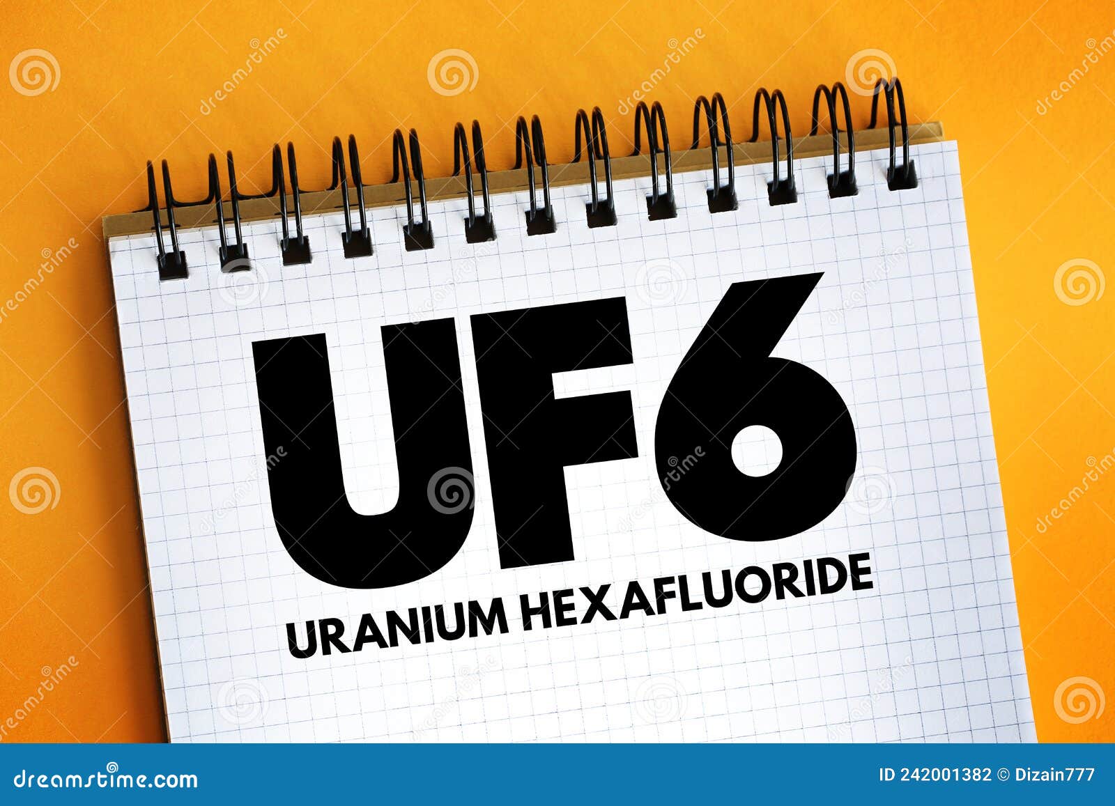 Uranium Hexafluoride Molecular Structure, 3d Model Molecule, Hex ...