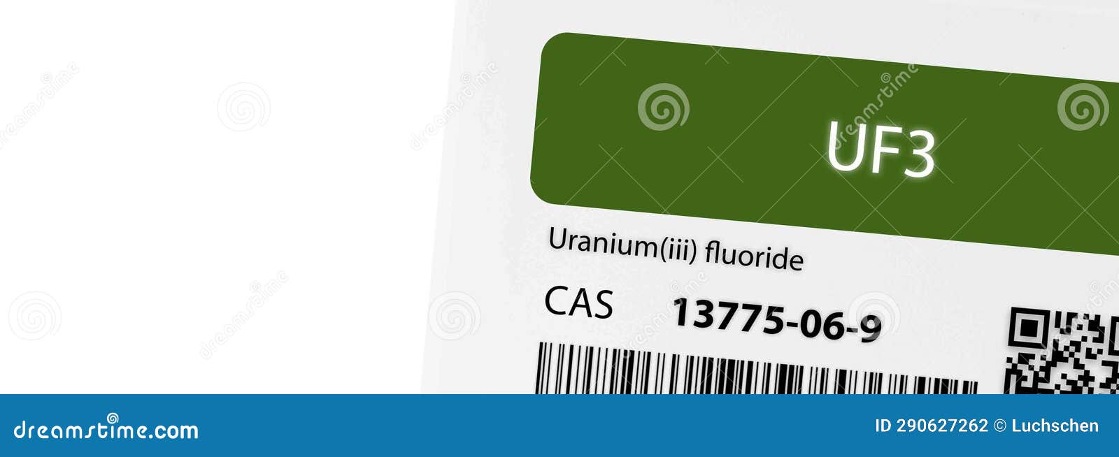 UF3 - Uranium(III) Fluoride Stock Photo - Image of solution, label ...