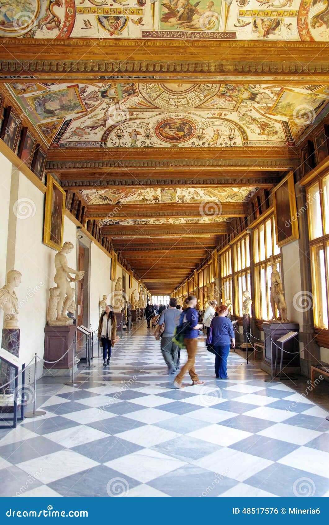 Uffizi Gallery in Florence, Italy Editorial Photo - Image of attraction ...