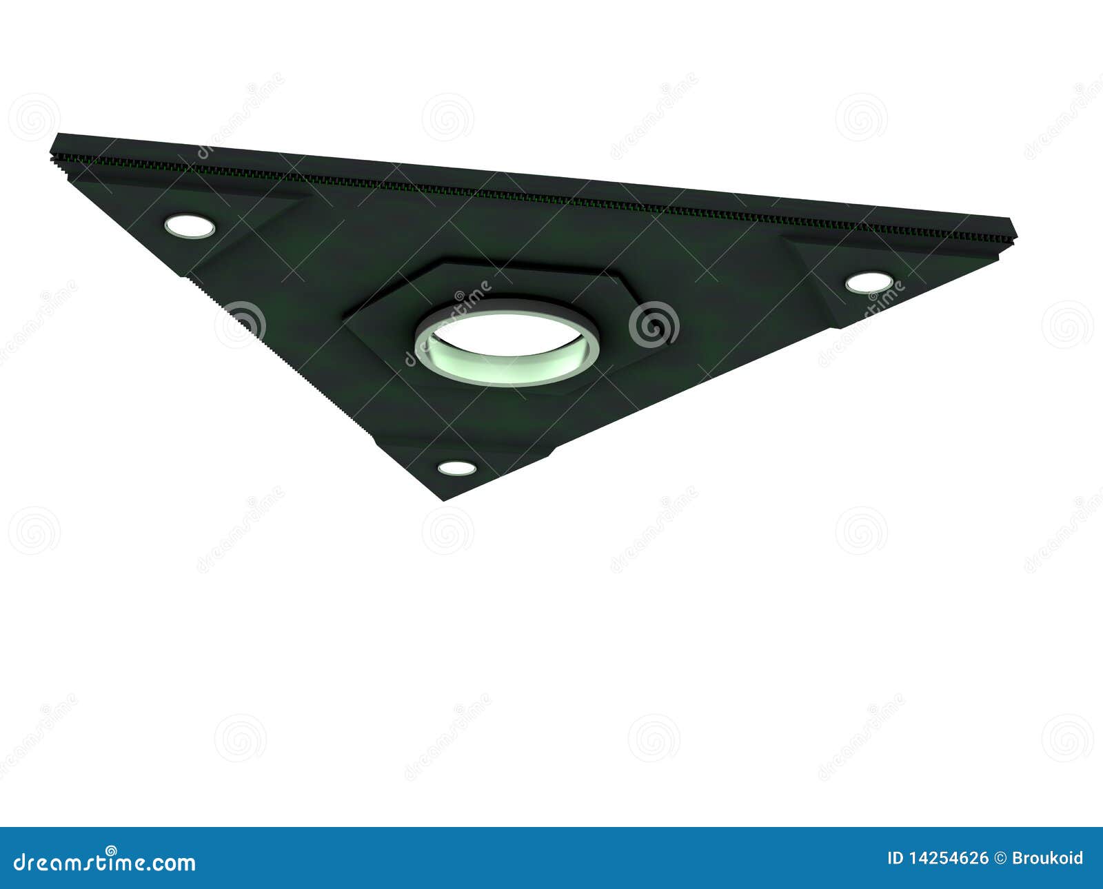 Ufo 12 stock photo. Image of flat, area, triangle, spaceship - 14254626
