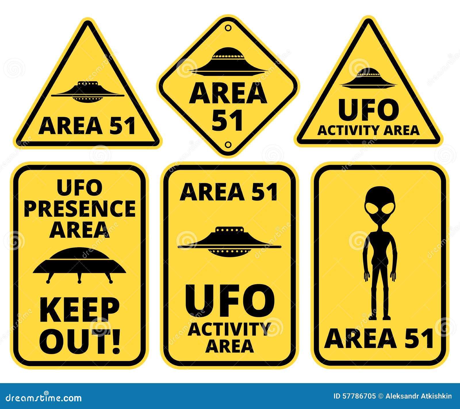 Ufo danger stock vector. Illustration of fiction, alien - 57786705