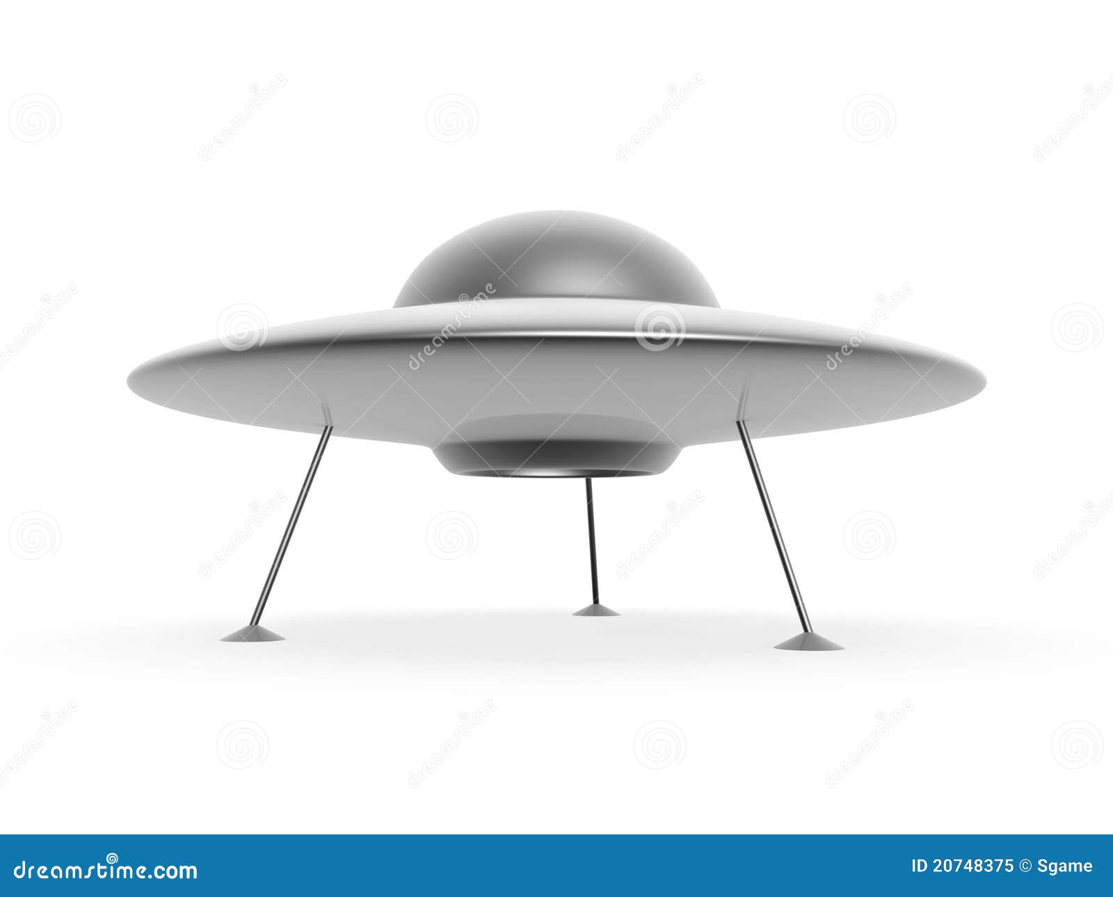 Ufo disc stock illustration. Illustration of landing - 20748375
