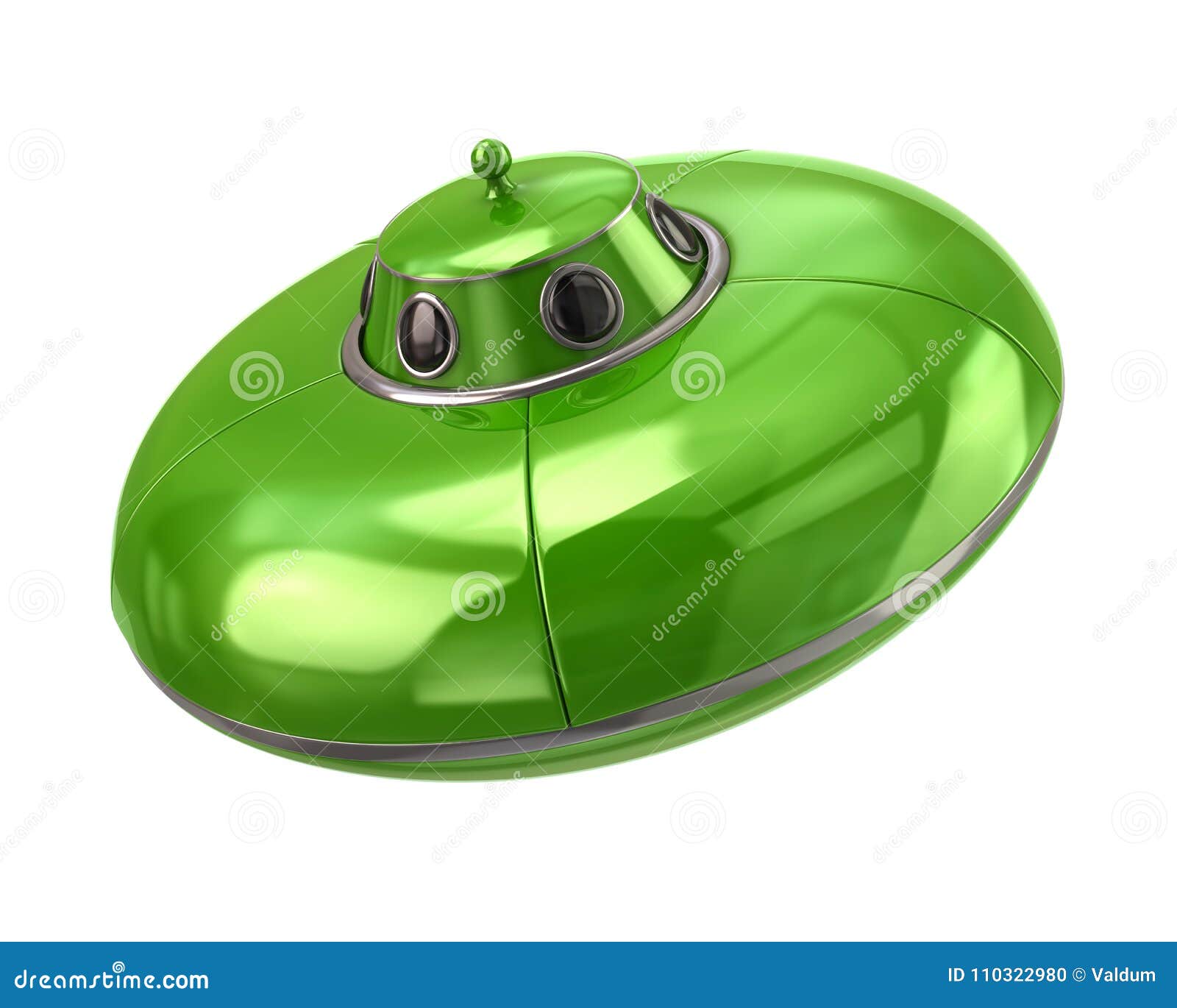 UFO - Green Alien Spaceship 3d Illustration Stock Illustration ... UFO - Green Alien Spaceship 3d Illustration Stock Illustration ...