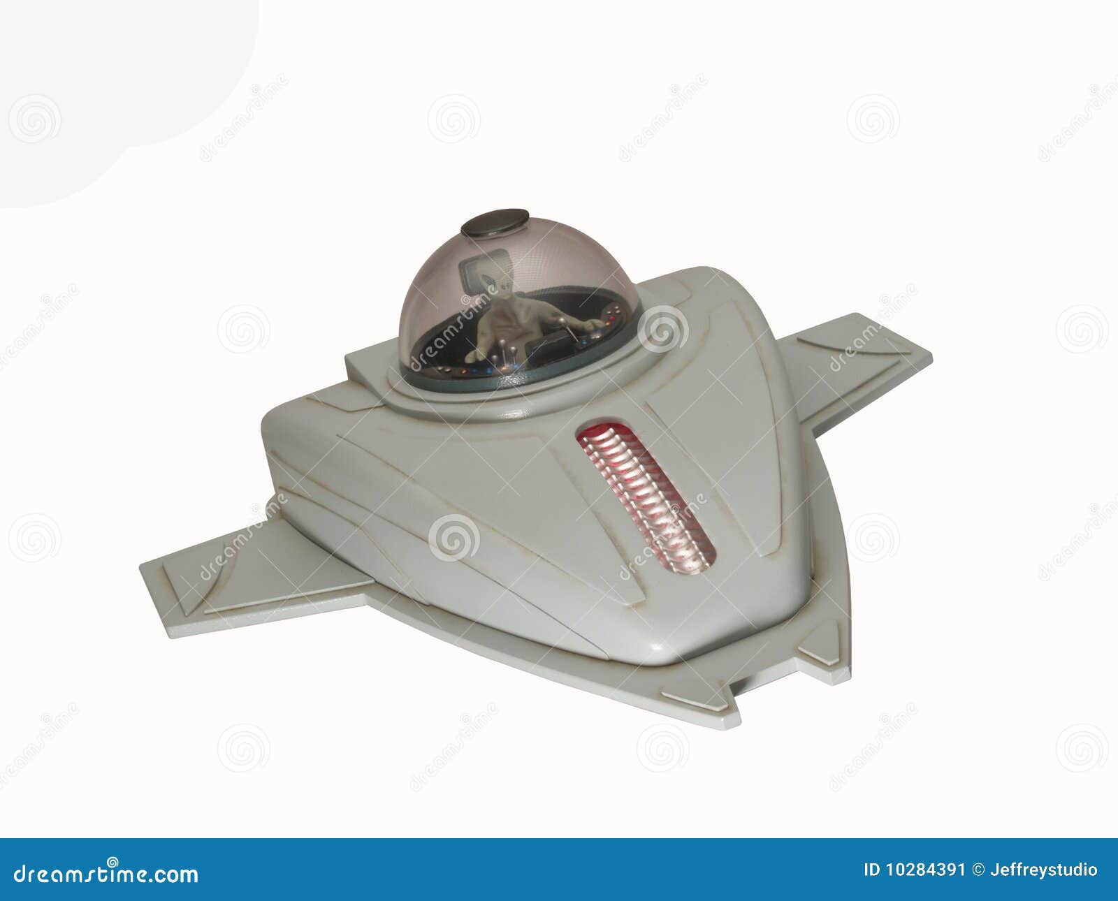 UFO scout ship stock image. Image of scifi, grey, martian - 10284391