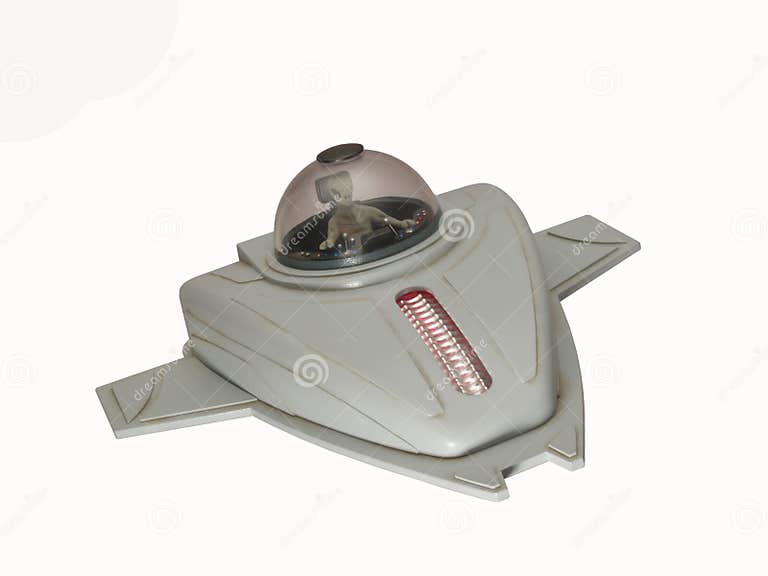 UFO scout ship stock image. Image of scifi, grey, martian - 10284391