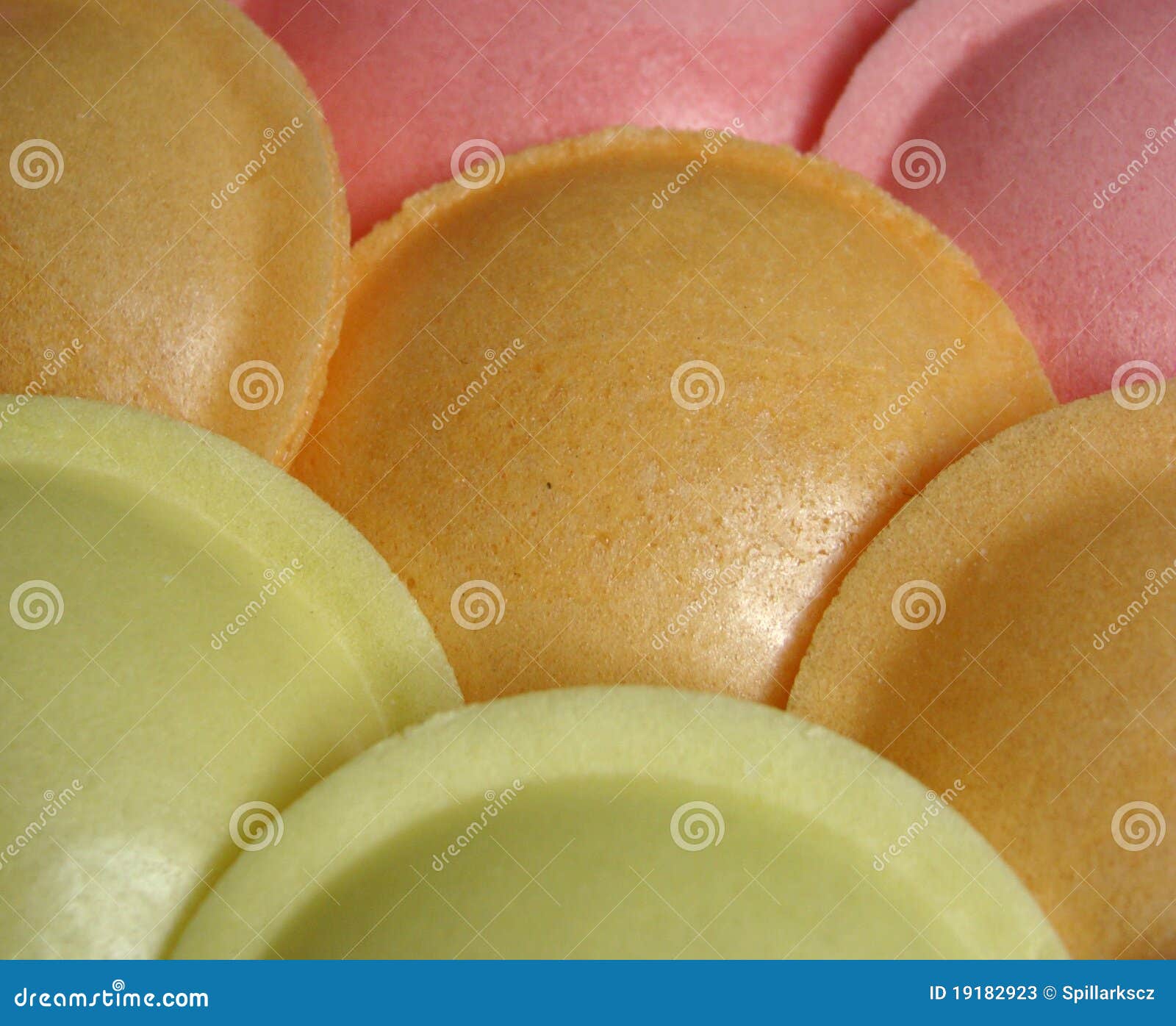 Ufo Shaped Candy Sweet in Different Colors Stock Image - Image of ...