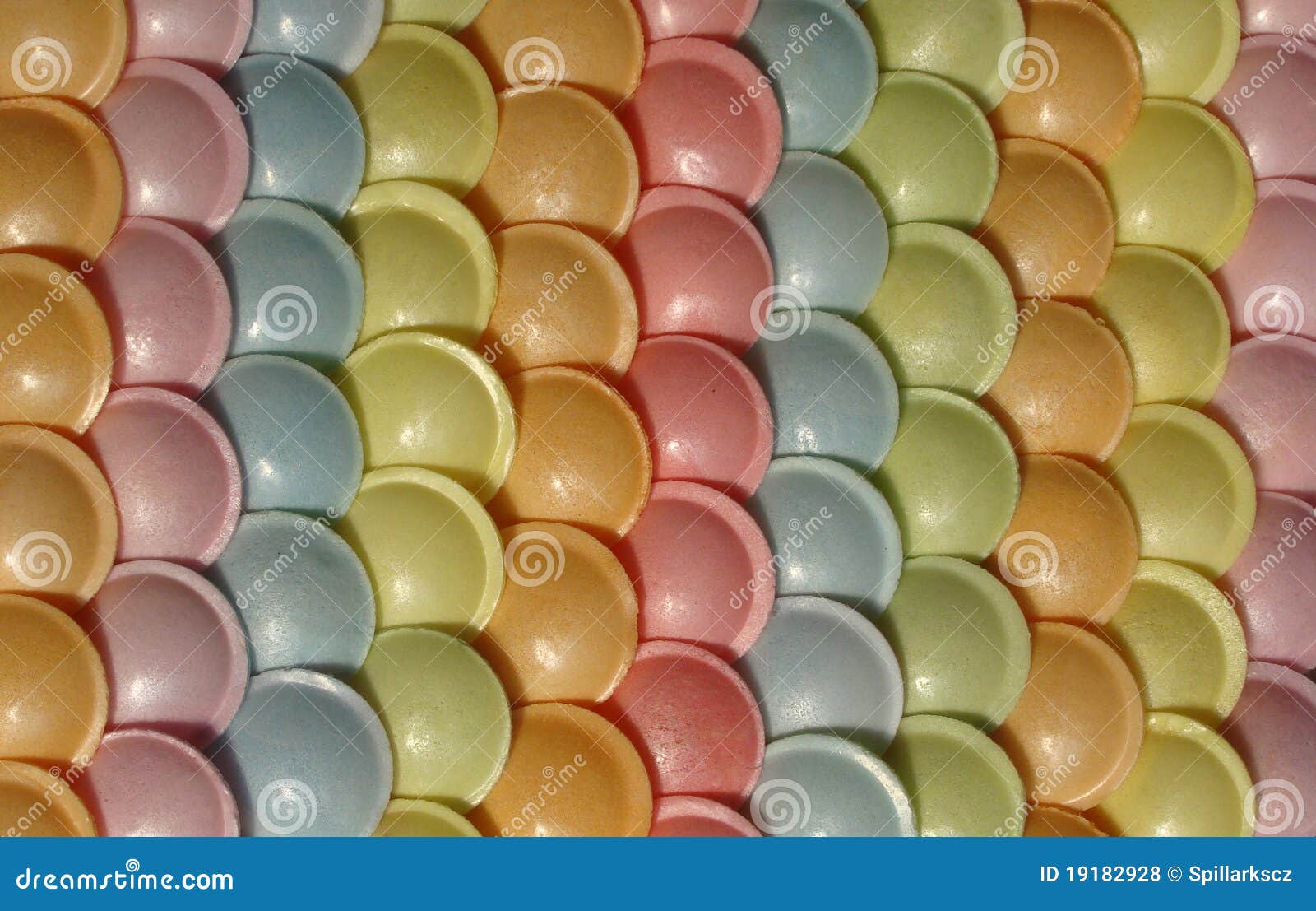 Ufo Shaped Candy Sweet in Different Colors Stock Photo - Image of ...
