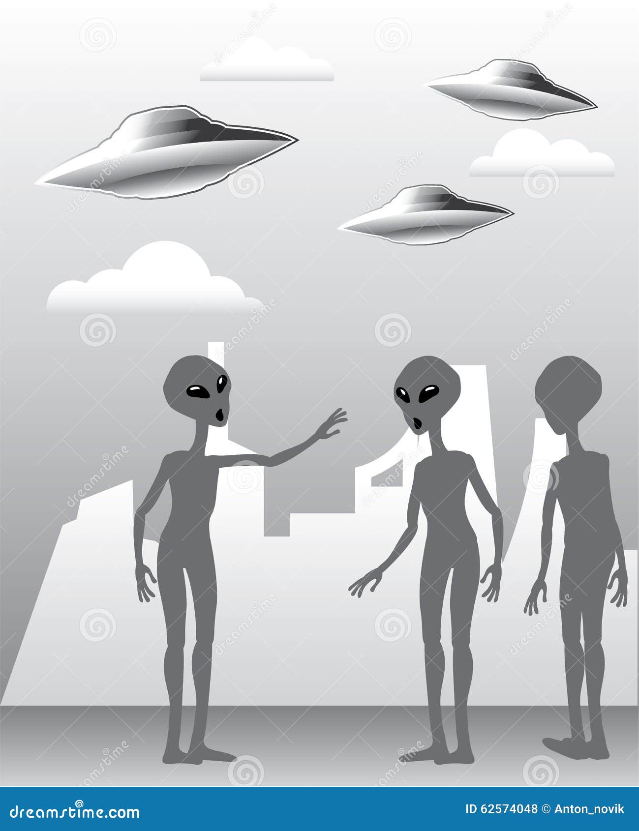 The Spacecraft Is On The Ground With Open Locks And Ramps Lowered ...