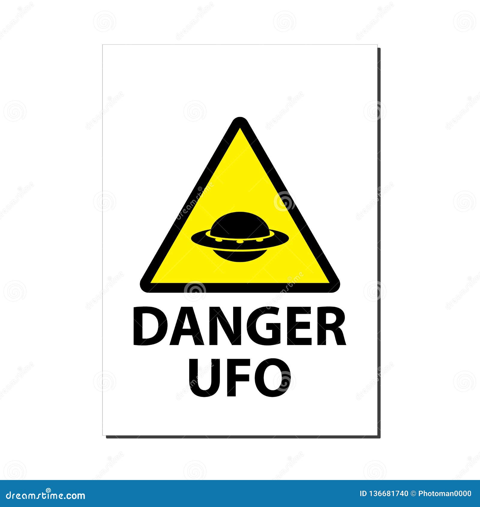 Ufo Unknown Flying Object Icon Stock Vector - Illustration of ...
