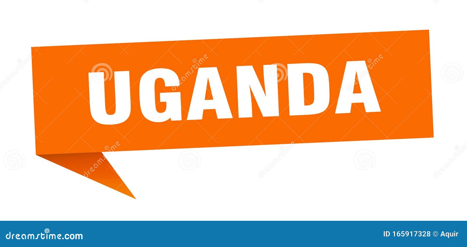 Uganda Sticker. Uganda Signpost Pointer Sign Stock Vector ...