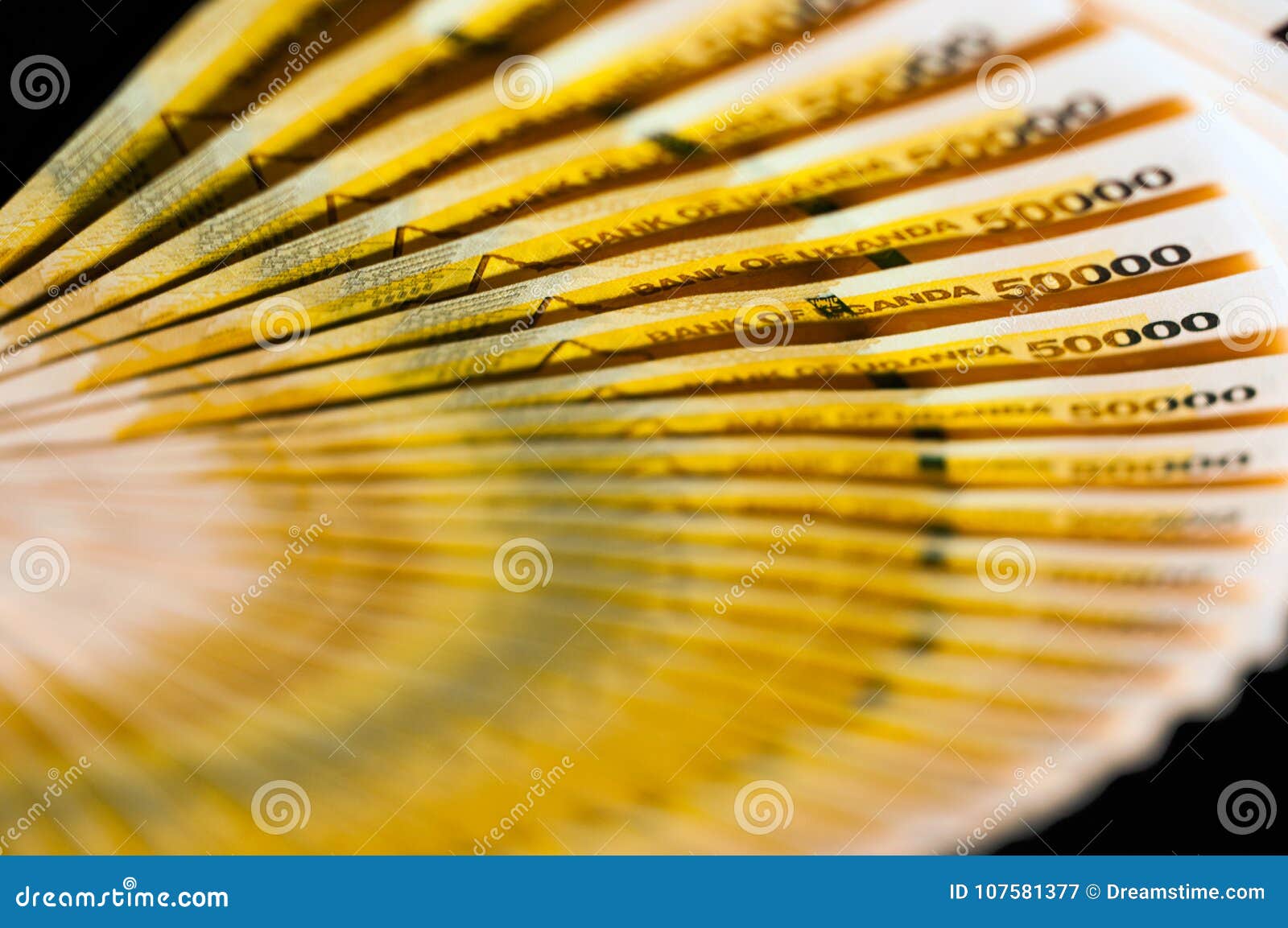 Ugandan 50,000 Shilling Bank Notes Stock Image - Image of notes, uganda ...