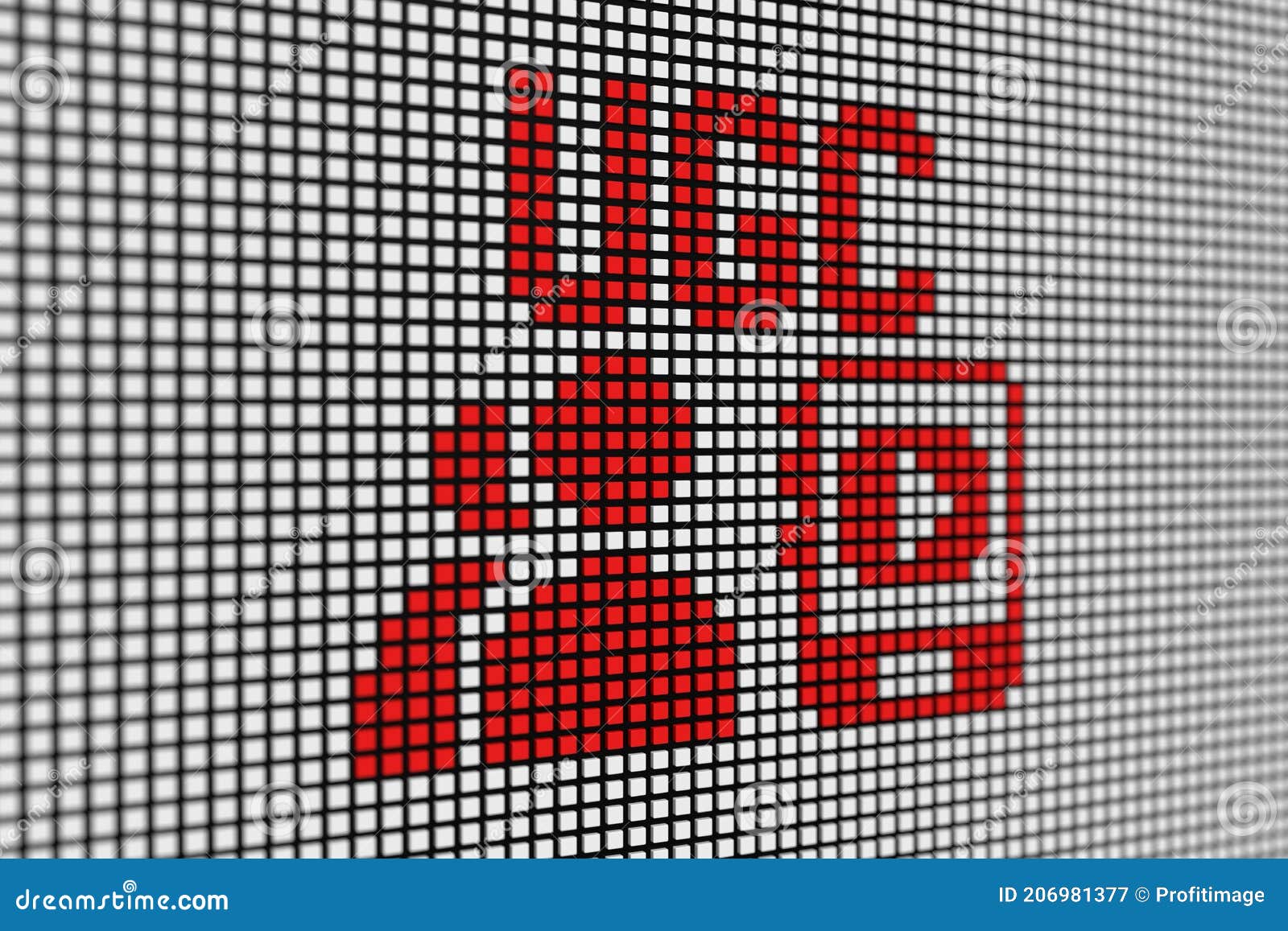 UGC Text Scoreboard Blurred Background Stock Illustration ...