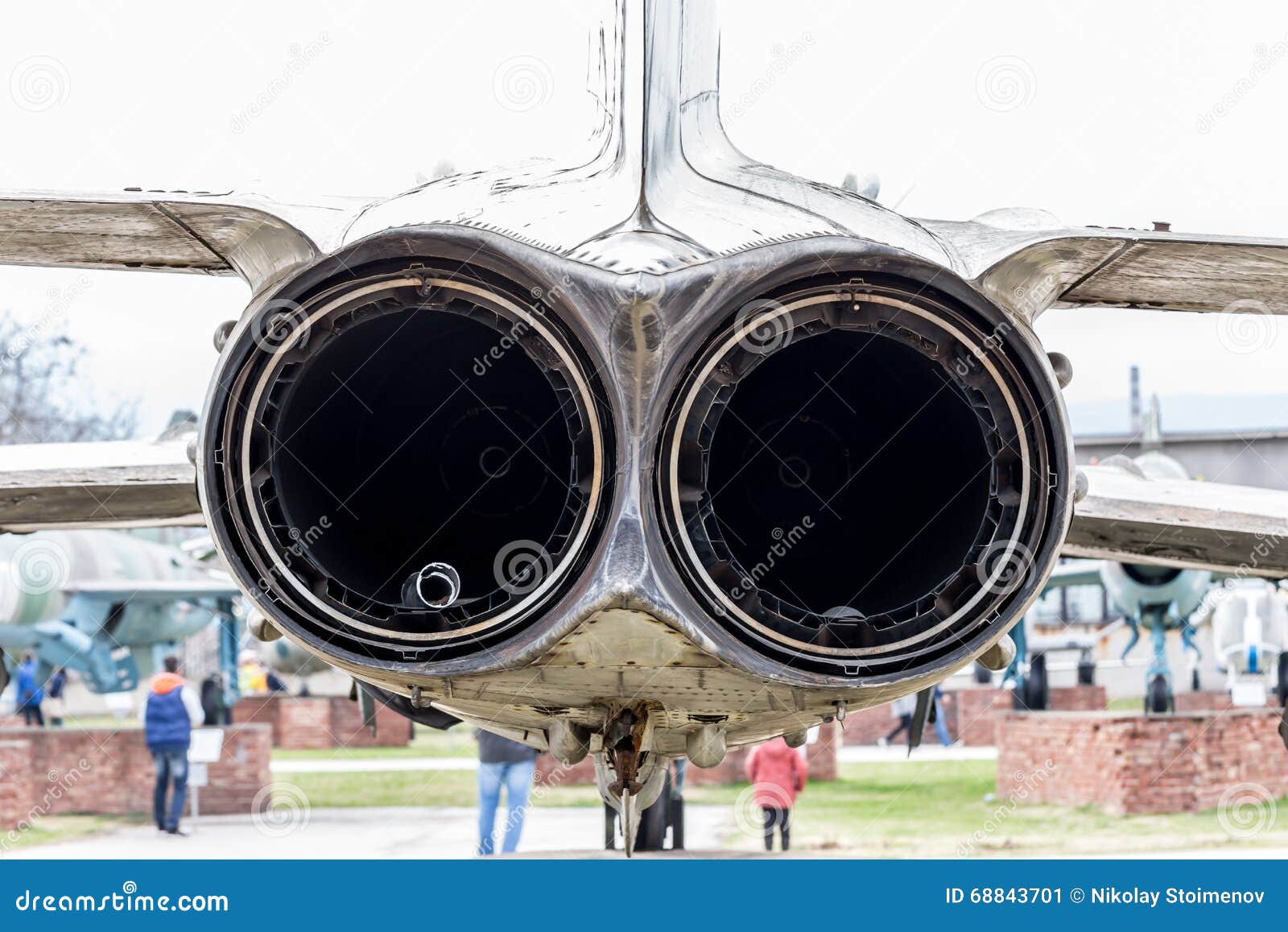 Ugello Di Scarico Degli Aerei Immagine Stock - Immagine di aria ...
