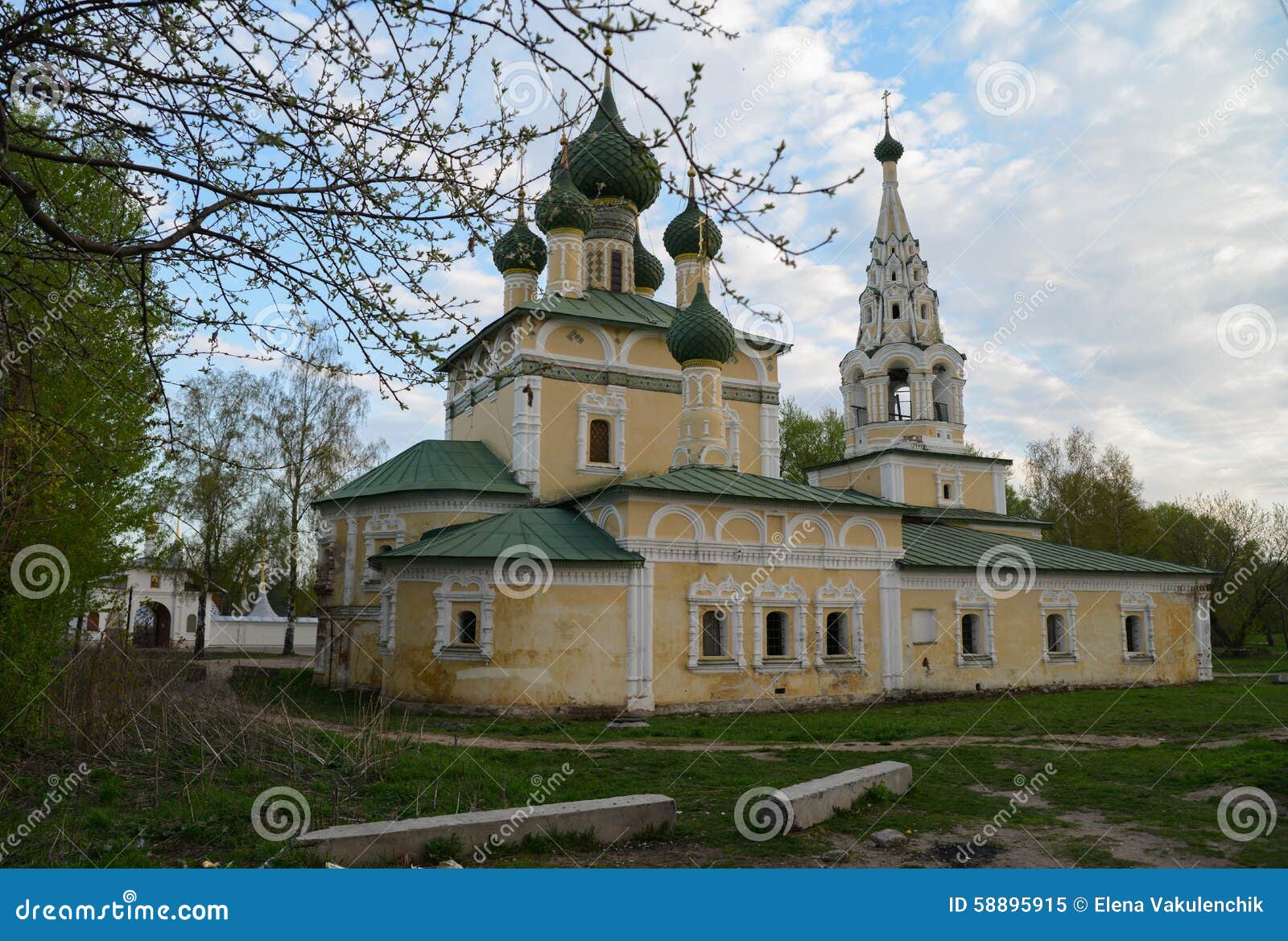 Uglich, Russian city stock image. Image of exterior, place - 58895915