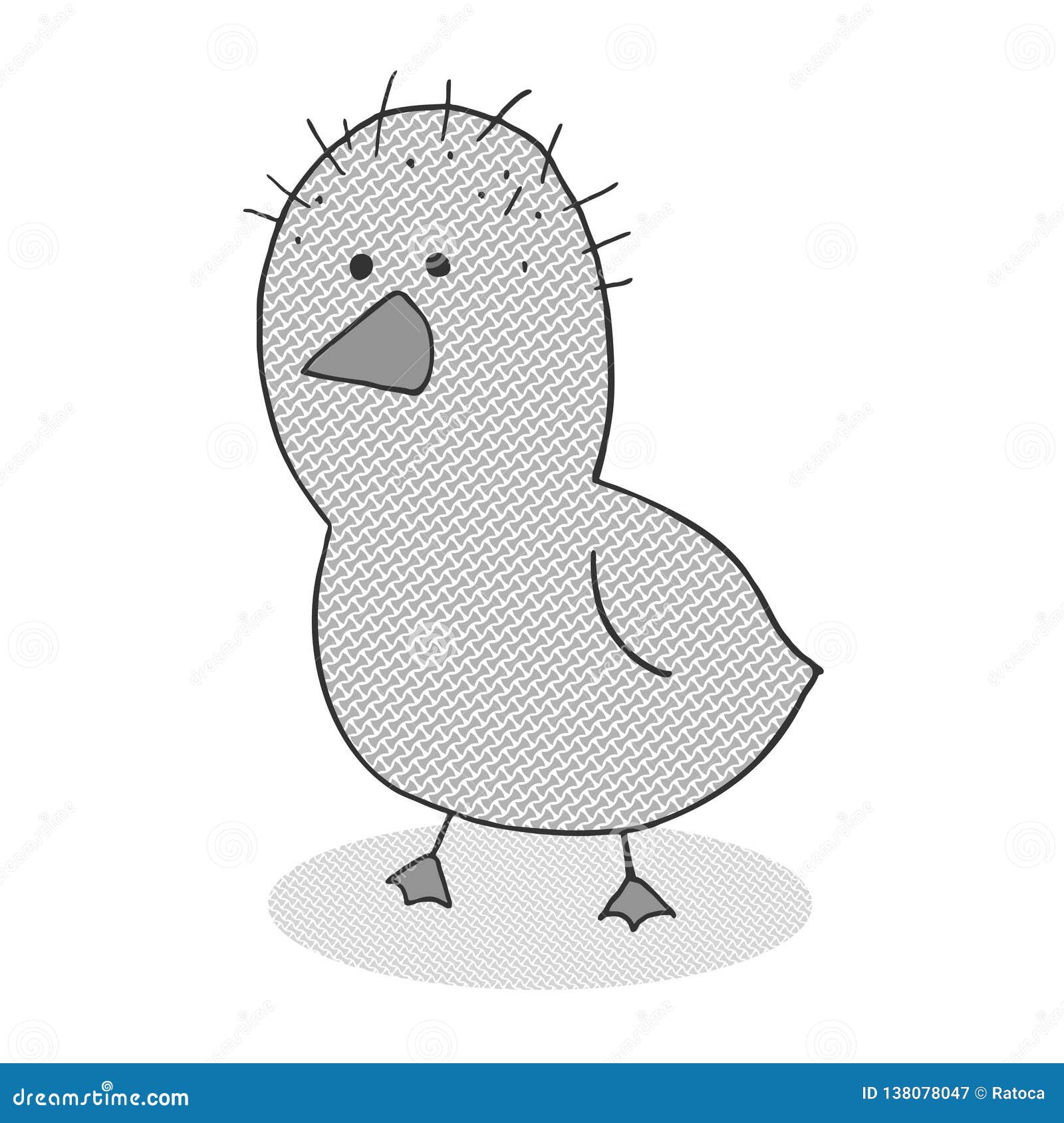 Ugly duck illustration stock vector. Illustration of character - 138078047