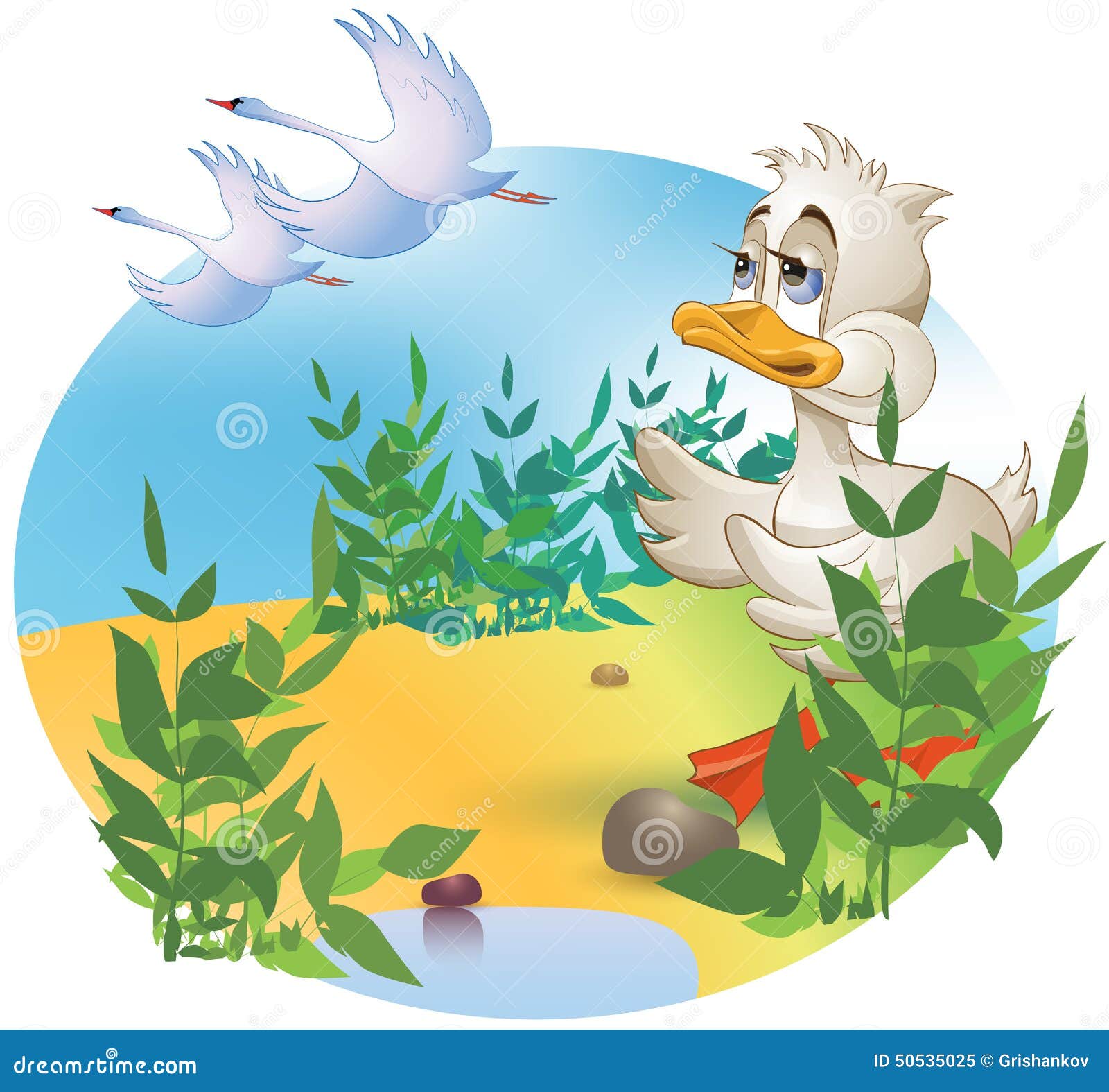 Ugly Duckling. Cartoon | CartoonDealer.com #22610621